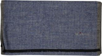 Kiton Double-face Schal - - Accessories - Herren - Blau - ONE SIZE