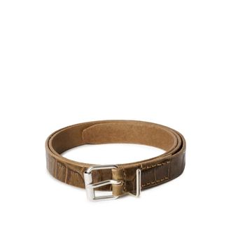 Our Legacy Hook G&uuml;rtel - - Accessories - Herren - Braun - 100 CM