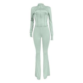 Generic Ensemble de v&ecirc;tements de d&eacute;tente pour femme - &Eacute;lastique thermique - Sous-v&ecirc;tements thermiques - Hauts &eacute;lastiques - Pantalon de d&eacute;tente pour femme - Gr