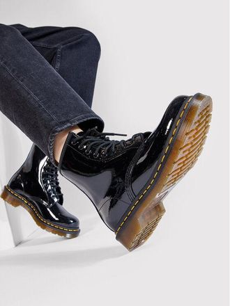 Dr. Martens Schn&uuml;rstiefel 1460 W 11821011 Schwarz
