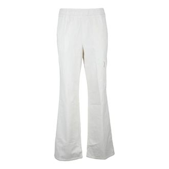 PANICALE Cargo in Velluto Hosen - - Trousers - Damen - Wei&szlig; - S