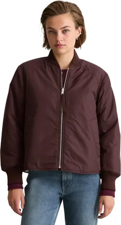 Marc O'Polo Denim Outdoorjacke MARC OPOLO DENIM aus recyceltem Polyester, Damen, Gr. XXL, espresso braun, Obermaterial: 100% Polyester. Futter: 100% Polyester, unifarbe