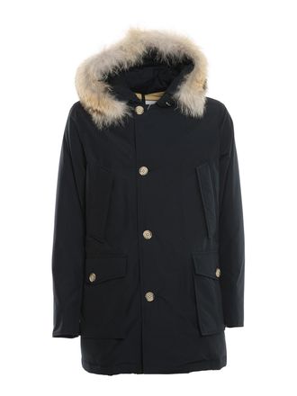 Woolrich Arctic Detachable Fur Parka - Bleu