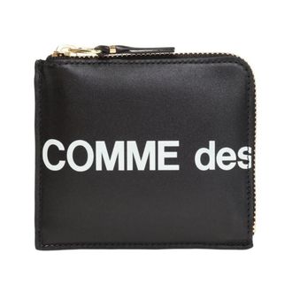 Comme Des Gar&ccedil;ons Geldb&ouml;rse mit Logo-Druck und Rei&szlig;verschluss - - Accessories - Damen - Schwarzk - ONE SIZE