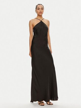 Twin-Set Abendkleid 241TT2161 Schwarz Slim Fit