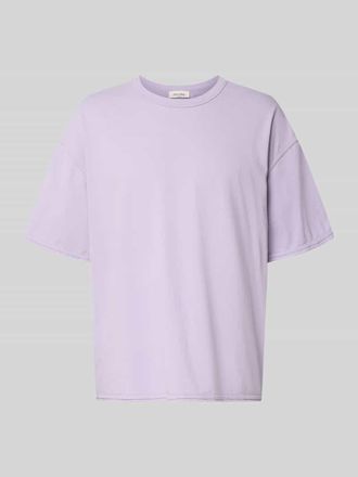 American Vintage T-Shirt mit &uuml;berschnittenen Schultern Modell FAZY