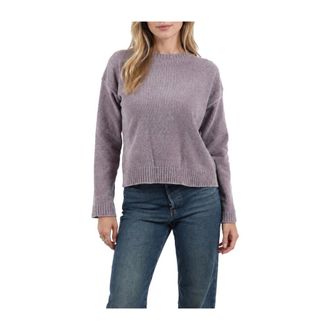 Marella Lurex-Chenille-Pullover - - Knitwear - Damen - Lila - M