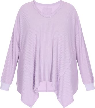 Izia Bluse in gro&szlig;en Gr&ouml;&szlig;en Frauen Violett Melange