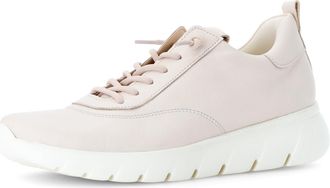 Gabor Damen Low-Top Sneaker, Frauen Halbschuhe,schnürschuhe,schnürer,straßenschuhe,Strassenschuhe,Sportschuhe,Creme,38.5 EU / 5.5 UK