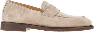 Brunello Cucinelli Suede leather penny loafers Man 42
