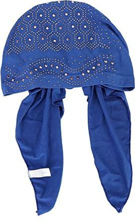 Generic Chapeau hijab tendance pour femme avec chapeau extensible, multicolore, couleur unie, hijab musulman, chapeau de base, coiffures athl&eacute;tiques pour le s