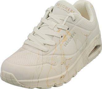 Skechers Street Uno Damen Mancala Sneaker, Off White-Multi, 39.5 EU