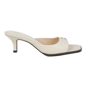 Patrizia Pepe Femme, Chaussures, Blanc, Taille: 37 EU Heeled Mules