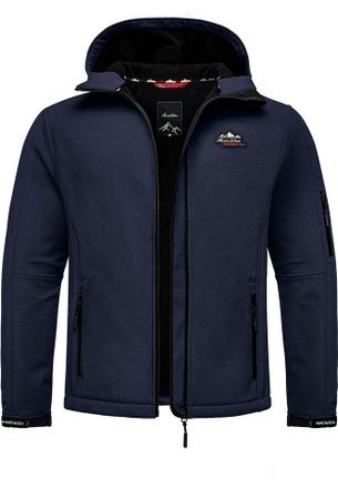 Amaci & Sons Softshelljacke DECATUR Softshelljacke Herren Herbst Winter Softshell Funktions Outdoor Regenjacke