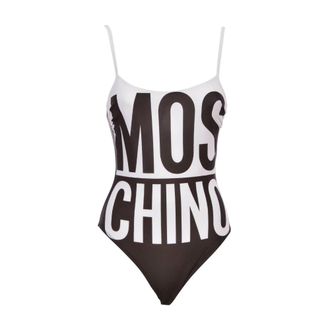 Moschino Stylischer Einteiliger Badeanzug - - Swimwear - Damen - Wei&szlig; - S