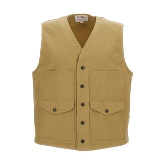 Filson Homme, Vestes, Brun, Taille: M Gilet