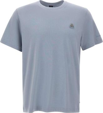 Moose Knuckles Homme, Tops, Bleu, Taille: XL Crescent Tee