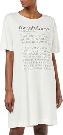 Triumph Nightdresses NDK SSL 10 CO/MD Nightgown Femme, GREY COMBINATION, 40