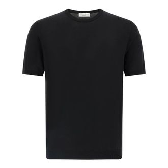 Roberto Collina Homme, Pulls, Noir, Taille: 2XL Pull en coton l&eacute;ger