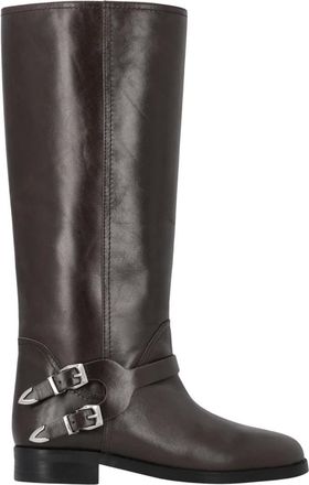 Pinko Pinko, Femme, Chaussures, Brun, Taille: 39 EU Botte d&eacute;quitation