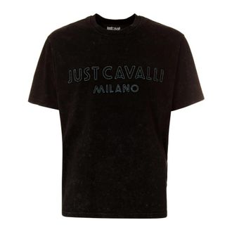 Just Cavalli T-Shirts und Polos Schwarz - - Tops - Herren - Schwarzk - L