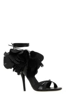 Ferragamo Nero Sandali Sandal