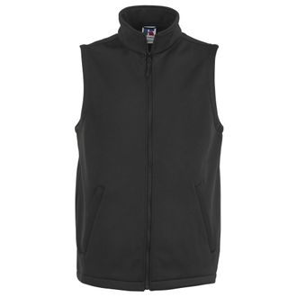 Russell Athletic Russell Smart Herren Softshell-Weste (schwarz)