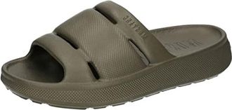 Mustang Jeans Mules Homme 4189-701, Pointure:43 EU, La Couleur:Vert