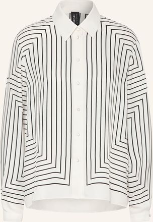Marc Cain Hemdbluse Mit Seide weiss