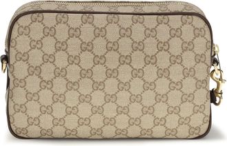 Gucci Web Shoulder Bag - Beige
