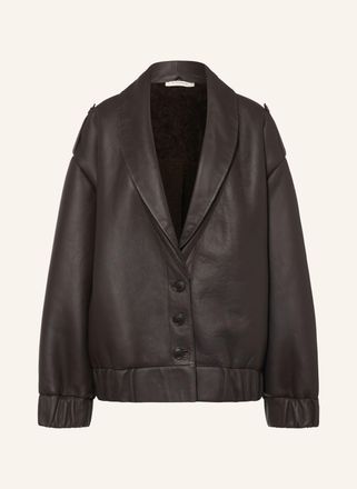by Aylin Koenig By Aylin Koenig Lederjacke Jella braun