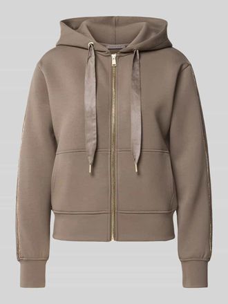 Guess Relaxed Fit Sweatjacke mit Viskose-Anteil