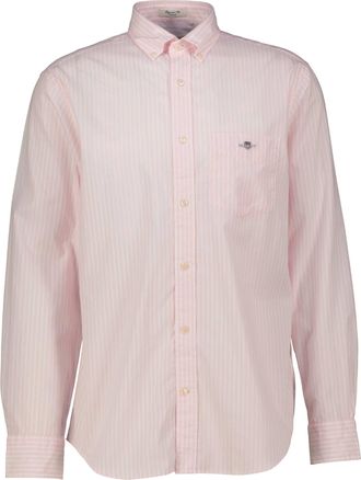 GANT Herren REG POPLIN Stripe Shirt Hemd, Light PINK, 5XL