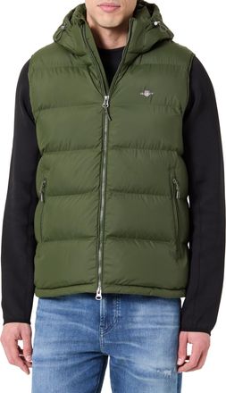 GANT Herren Active Cloud Vest Jacke, Country Green, XL