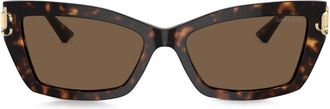 Jimmy Choo Eyewear JC5011U Sonnenbrille - Braun
