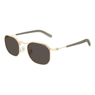 Montblanc Mb0459S Sonnenbrille - - Accessories - Herren - Gelb - 50 MM