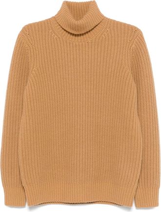 Michael Kors pull en maille épaisse - Marron