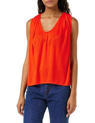 Benetton Damen 3nlhdh00d Tanktop Unterhemd, Rot 1g9, Large