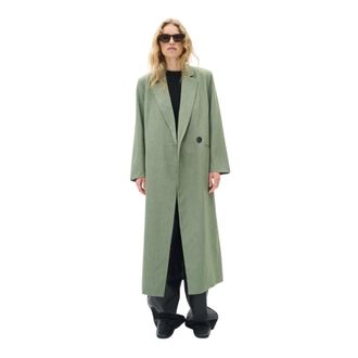 Inwear Einknopfmantel - - Coats - Damen - Gr&uuml;n - XL