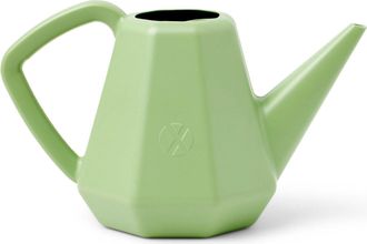 Xala Gießkanne Doppio Smooth 2L - 28x16x17 - Altgrün - Für den Innen- und Außeneinsatz - Bruchfest - Leichtgewicht