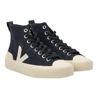 Veja Canvas Sneaker Schwarz - - Shoes - Damen - Schwarzk - 36 EU