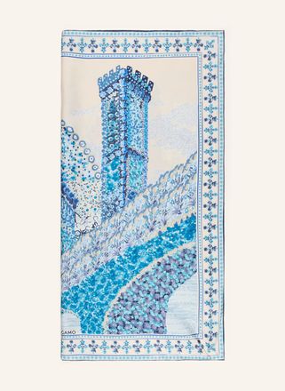 Ferragamo Ferragamo Seidentuch blau