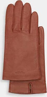 Coach Funktionelle Lederhandschuhe