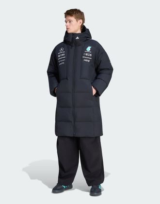 adidas Mercedes - amg petronas formula 1 team engineers Winterjacke in Schwarz