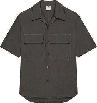 Courr&egrave;ges Homme, Chemises, Gris, Taille: XL Chemise Oversize Skater