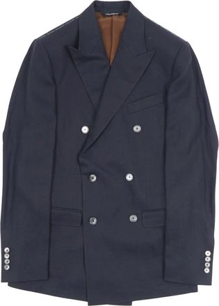 Dolce & Gabbana Homme, Vestes, Bleu, Taille: XS Blazers