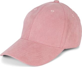 styleBREAKER Cap Cap in Wildleder Optik