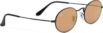 Ray-Ban Sonnenbrillen Oval Flat Lenses 0RB3547N Schwarz