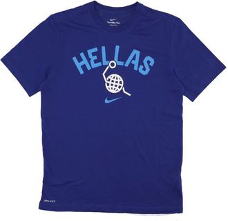 Nike 2024 Griechenland Basketball Tee Tiefblau - - Sport - Herren - Blau - XL