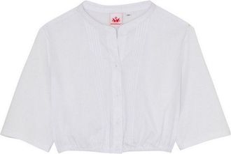Spieth & Wensky Dirndlbluse Dirndlbluse - BIBING - wei&szlig;